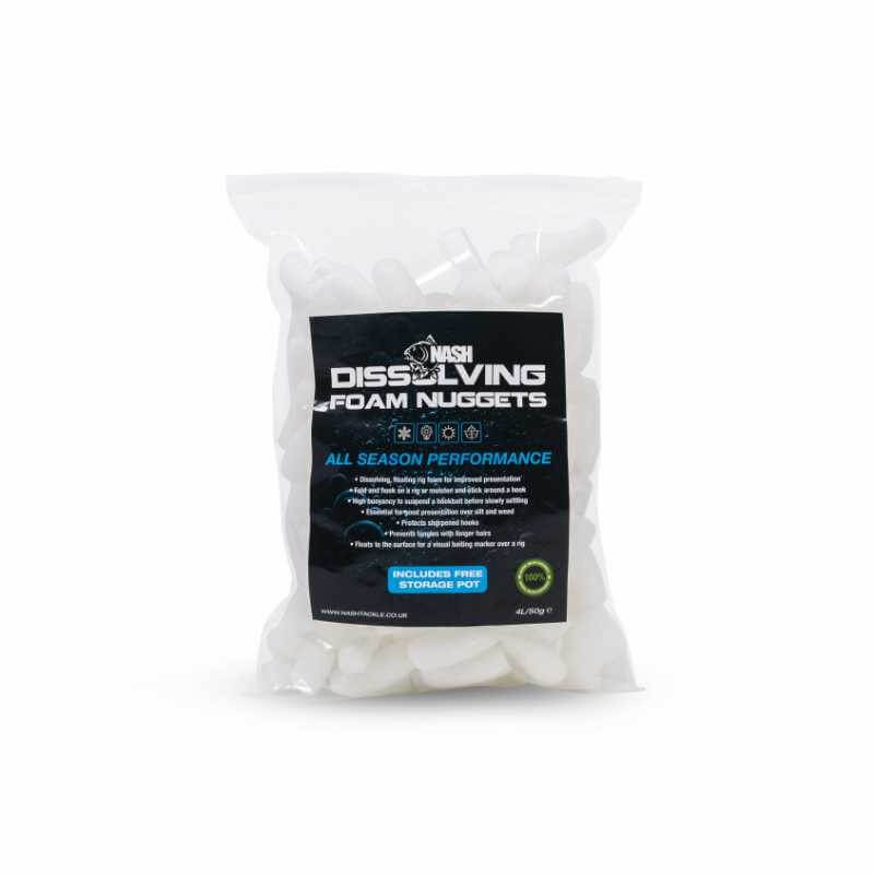 Dissolving Foam Nuggets – Carp Lab