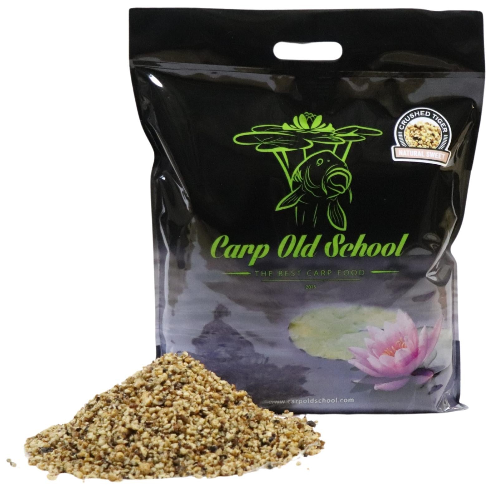 Crushed Tiger 1kg Natural Sweet – Carp Lab